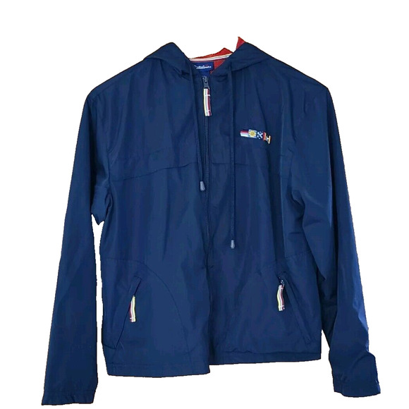 Catalina | Jackets & Coats | Catalina Zip Up Navy Windbreaker Jacket ...